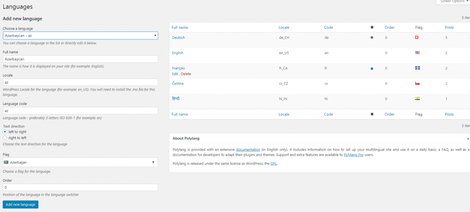 How to easily setup a multilingual WordPress site - AmDee LLC